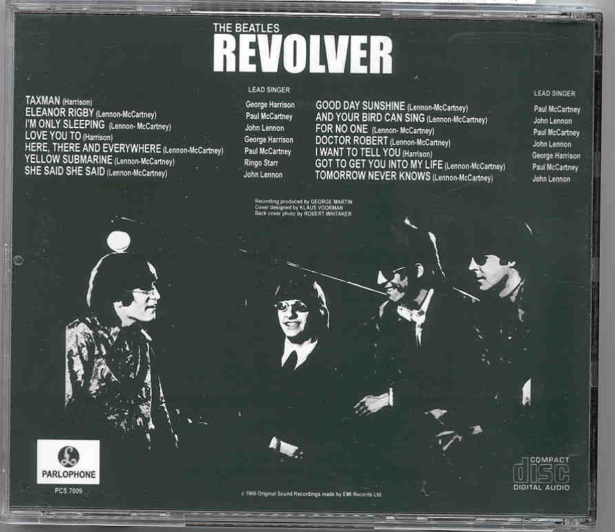 The Beatles - Revolver ( UK Parlophone Stereo ) - CDs