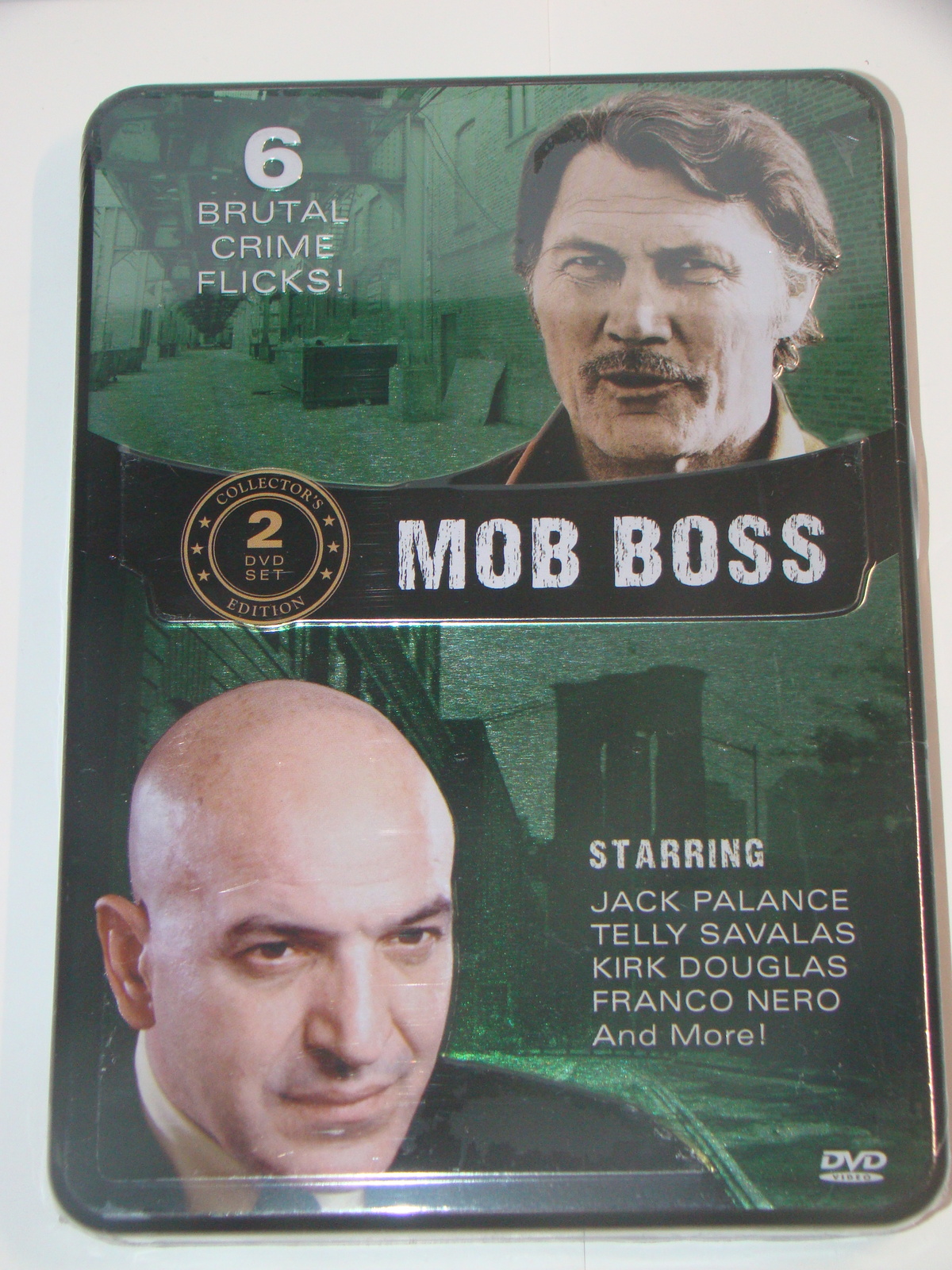 MOB BOSS - 6 BRUTAL CRIME FLICKS! - COLLECTORS EDITION - 2 DVD SET (New ...