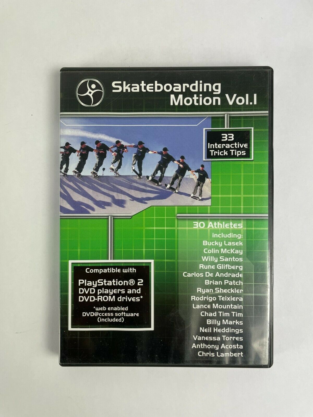 Skateboarding Motion 33 Interactive Tips 30 Athletes Bucky Lasek Disc ...