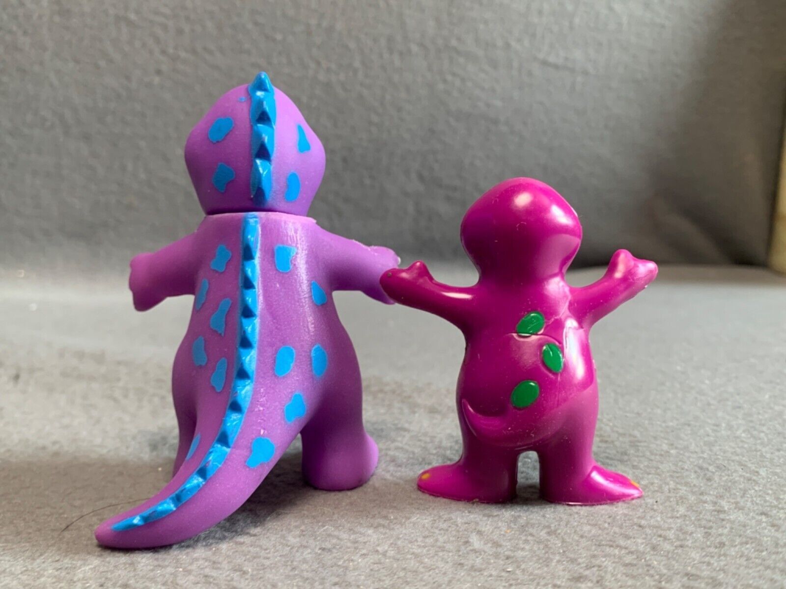1992 Barney Dinosaur Figures Set - Action Figures