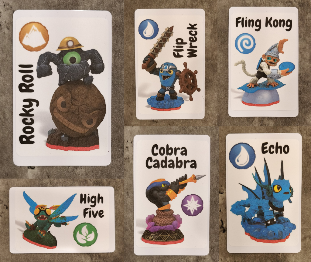 Trap Team CORE Skylanders NFC CARDS - Toys to Life