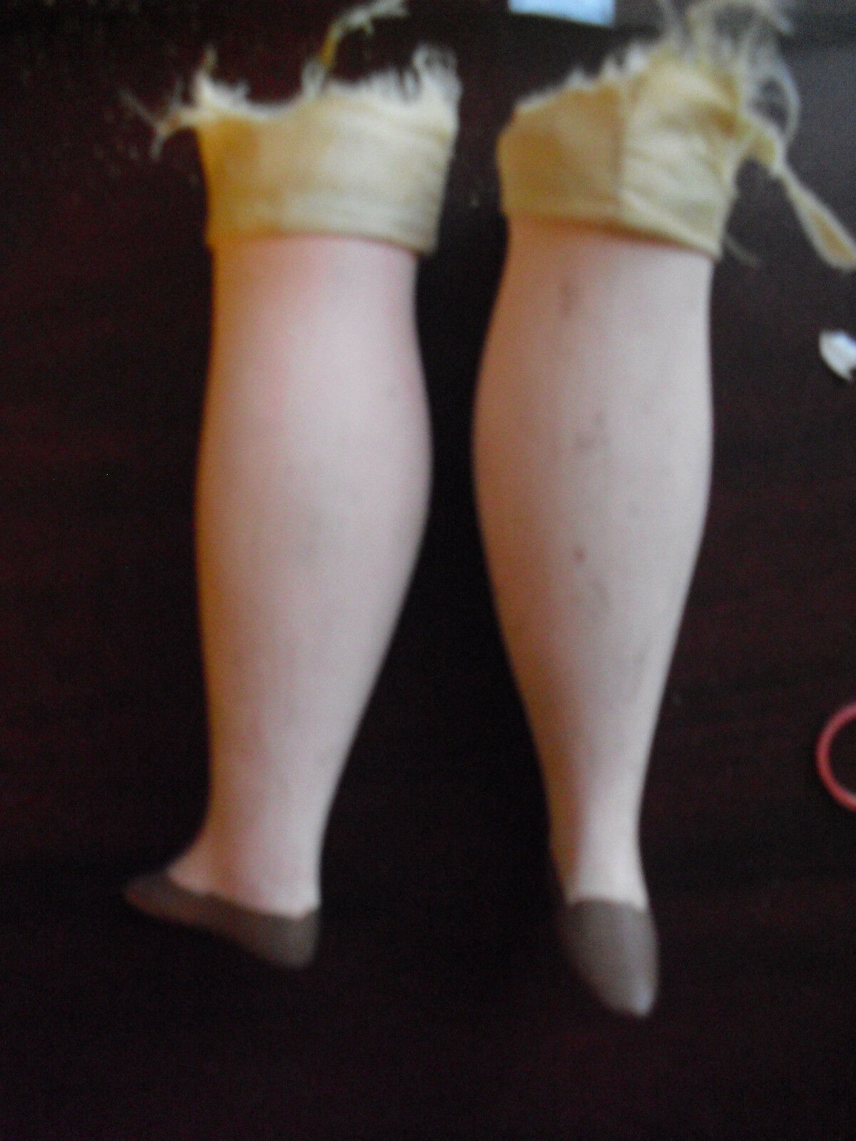 Set of Vintage 1950s Chalk Ceramic Girl Doll Legs 4 1/2" Long - Dolls ...