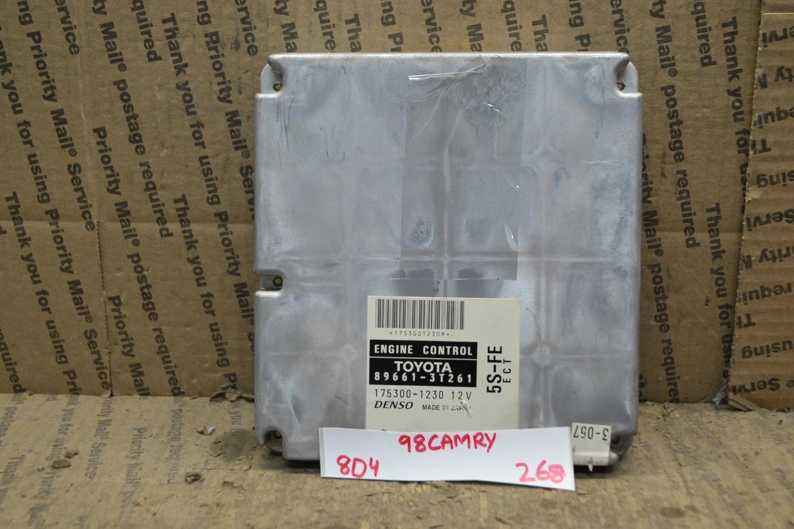 1998-1999 Toyota Camry Engine Control Unit ECU 896613T261 Module 268 ...