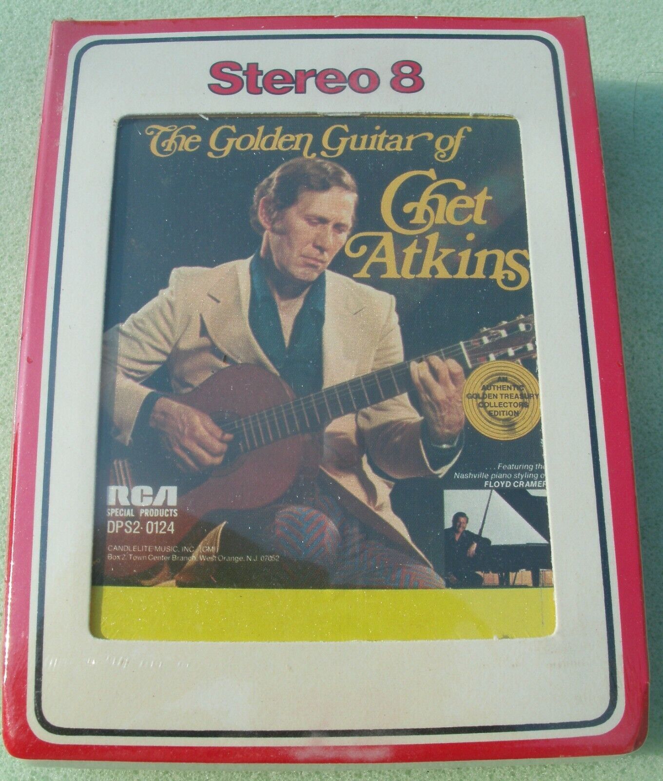 8 Track-Chet Atkins-The Golden Guitar Of-NEW OLD STOCK!! Sealed ...