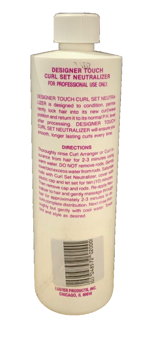 Designer Touch - Curl Set Neutralizer - 16 oz VINTAGE - Gel, Mousse & Spray