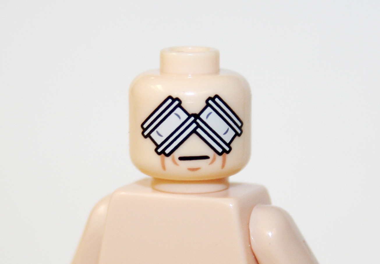 Double Eye Bandaged Head Head Diy Toy Minifigure US Seller - LEGO (R ...