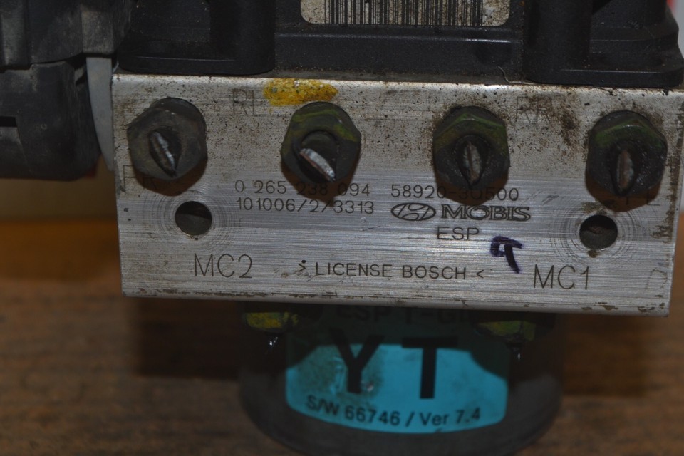 11-13 Hyundai Sonata ABS Pump Control OEM 589203Q500 Module 922-27D1 ...