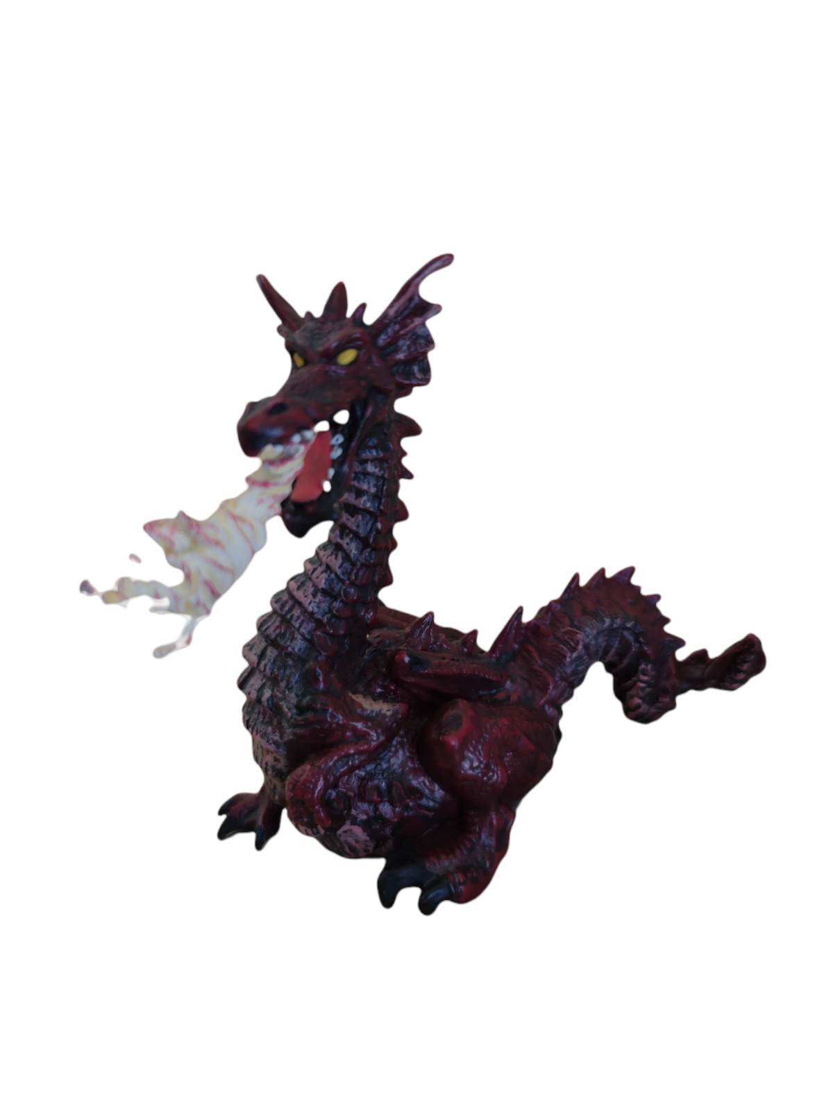Vintage Papo 1999 Fire Breathing Red Dragon and similar items