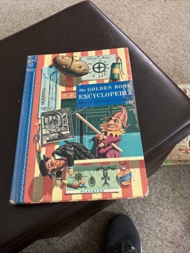 The Golden Book Encyclopedia Book 12 Vintage 1960 Edition - Antiquarian ...