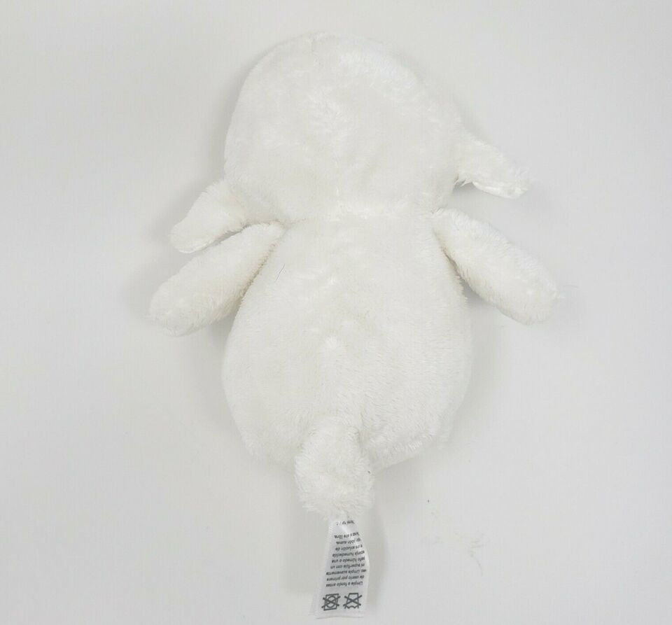 CARTER'S PRECIOUS FIRSTS BABY WHITE LAMB SHEEP RATTLE 66841 STUFFED ...