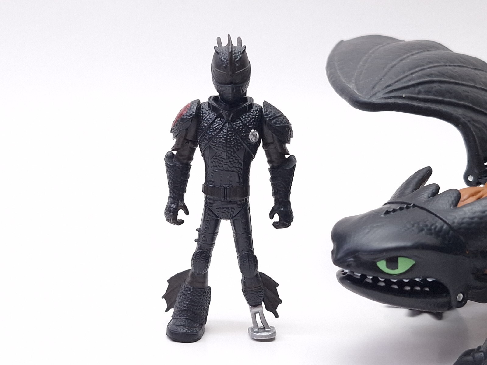 Dreamworks How To Train Your Dragon Toothless & Hiccup Action Figure ...