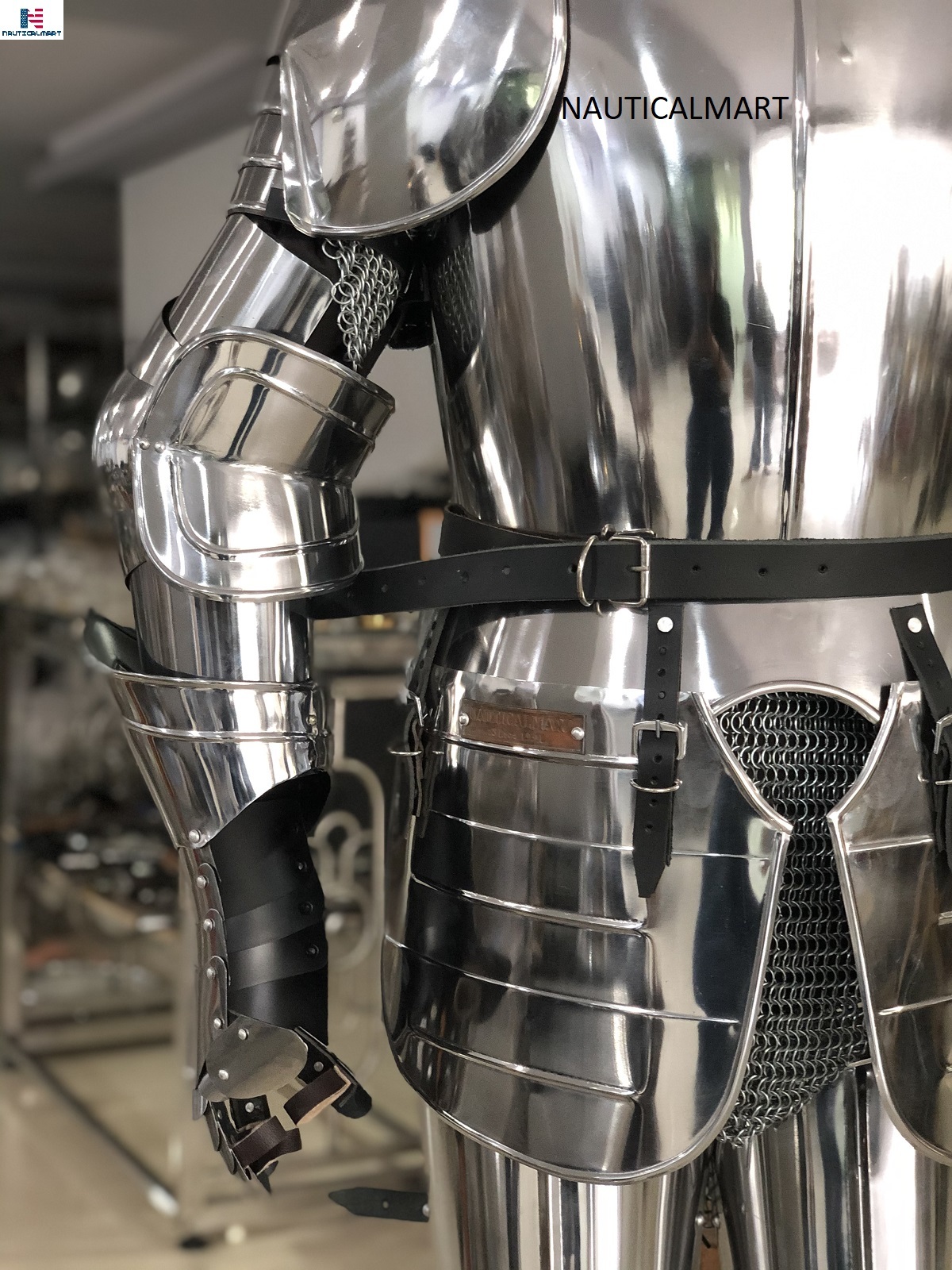 NauticalMart Medieval Full Suit of Armor Functional & Reenactment ...