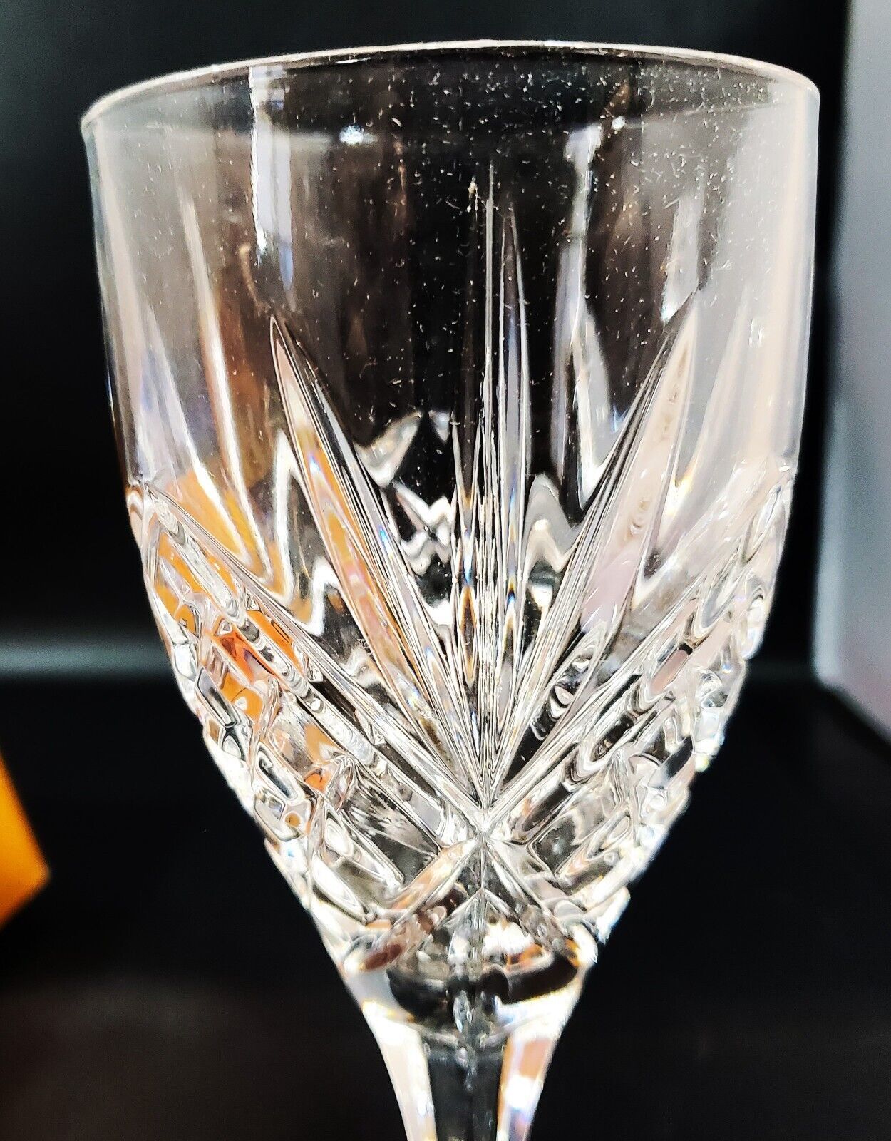 Dublin Set of Four 9oz 24% Lead Crystal Goblets by Godinger 1980s ...