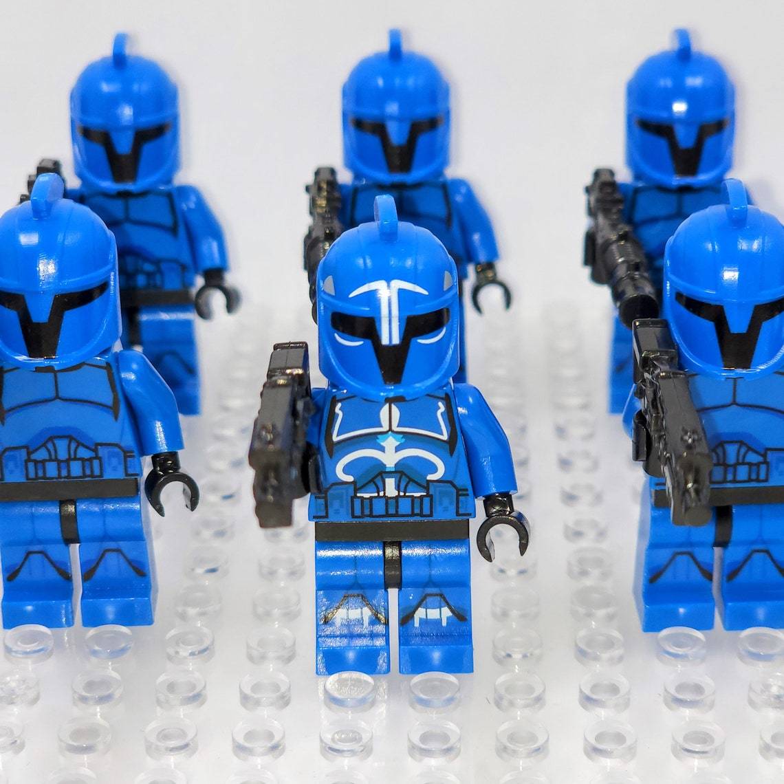 10pcs Senate Commando troopers Captain Jayfon Star Wars Minifigures ...