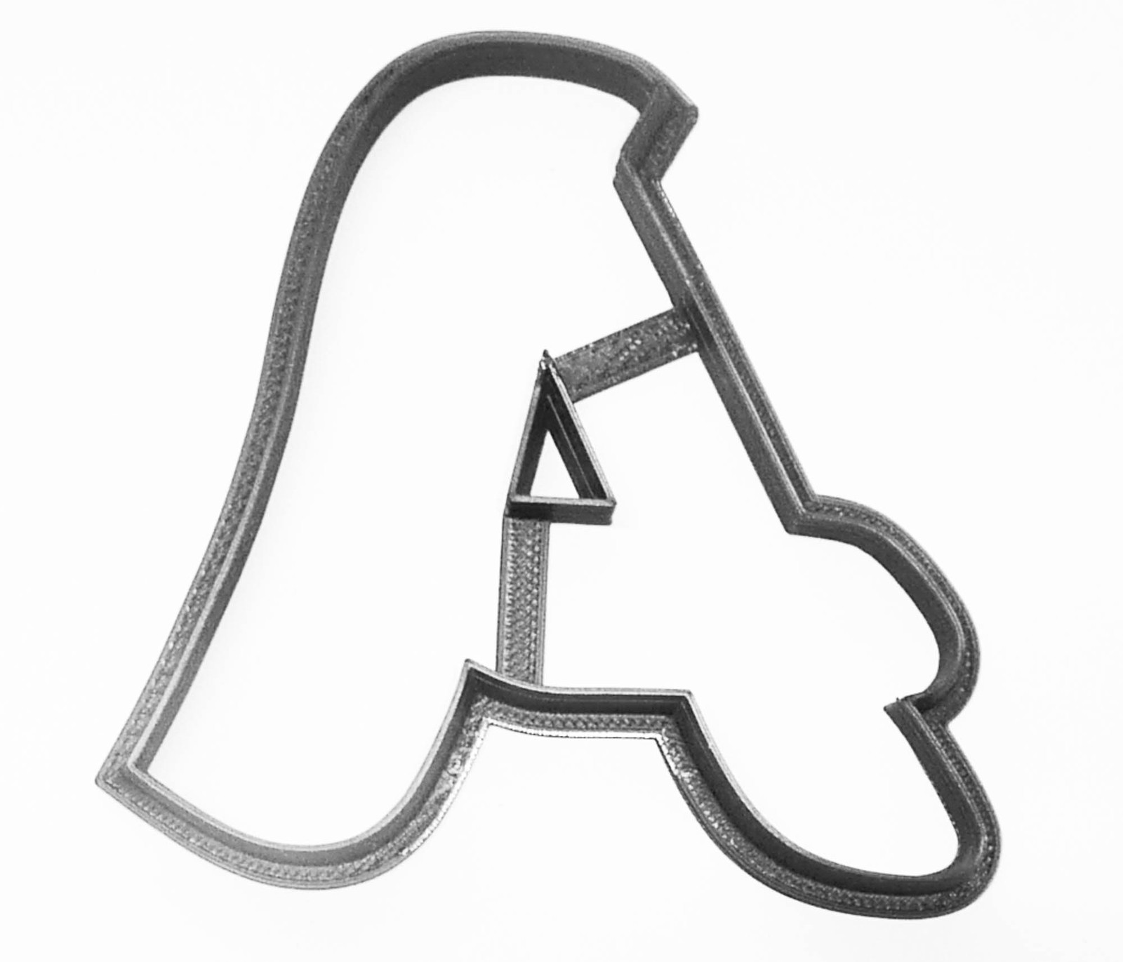 Letter A Uppercase Fancy Stylized Font Alphabet Cookie Cutter USA ...