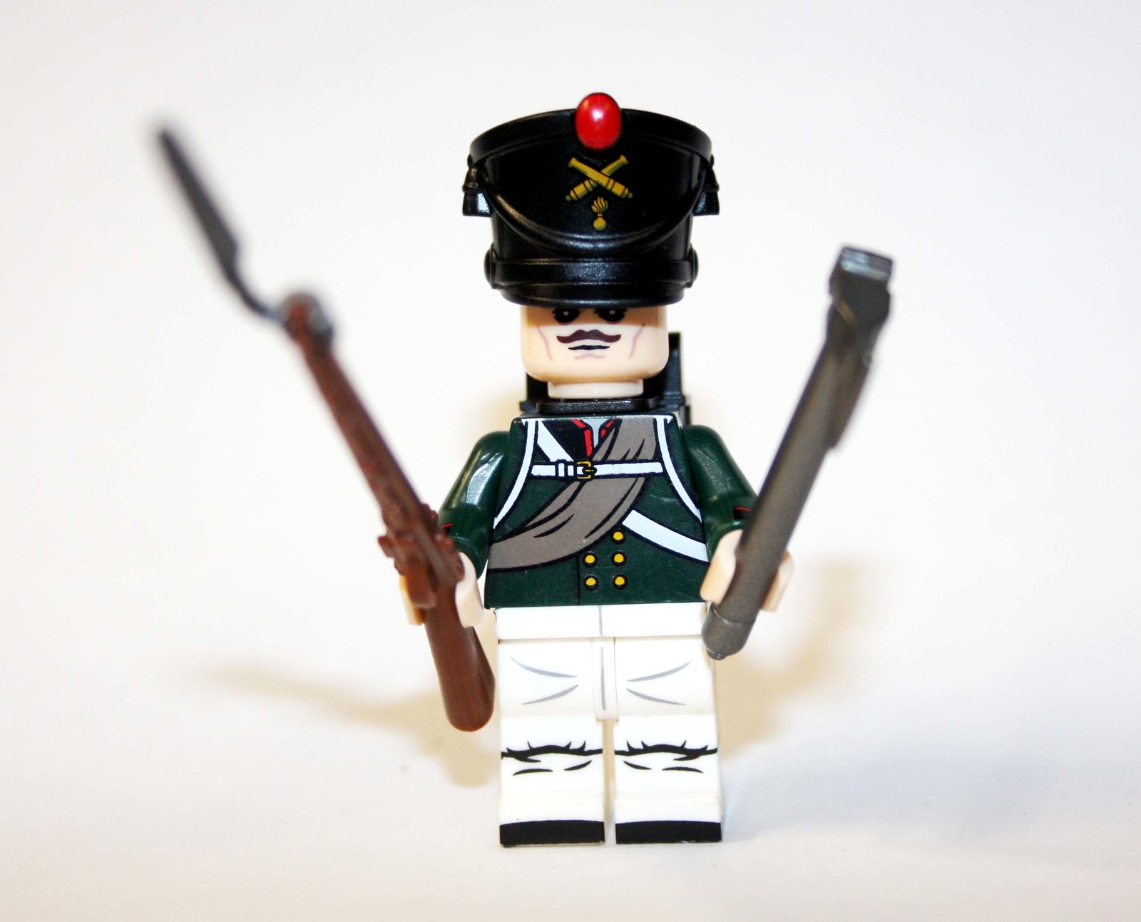 Russian Artillery Sapper Napoleonic War Waterloo Soldier Minifigure ...
