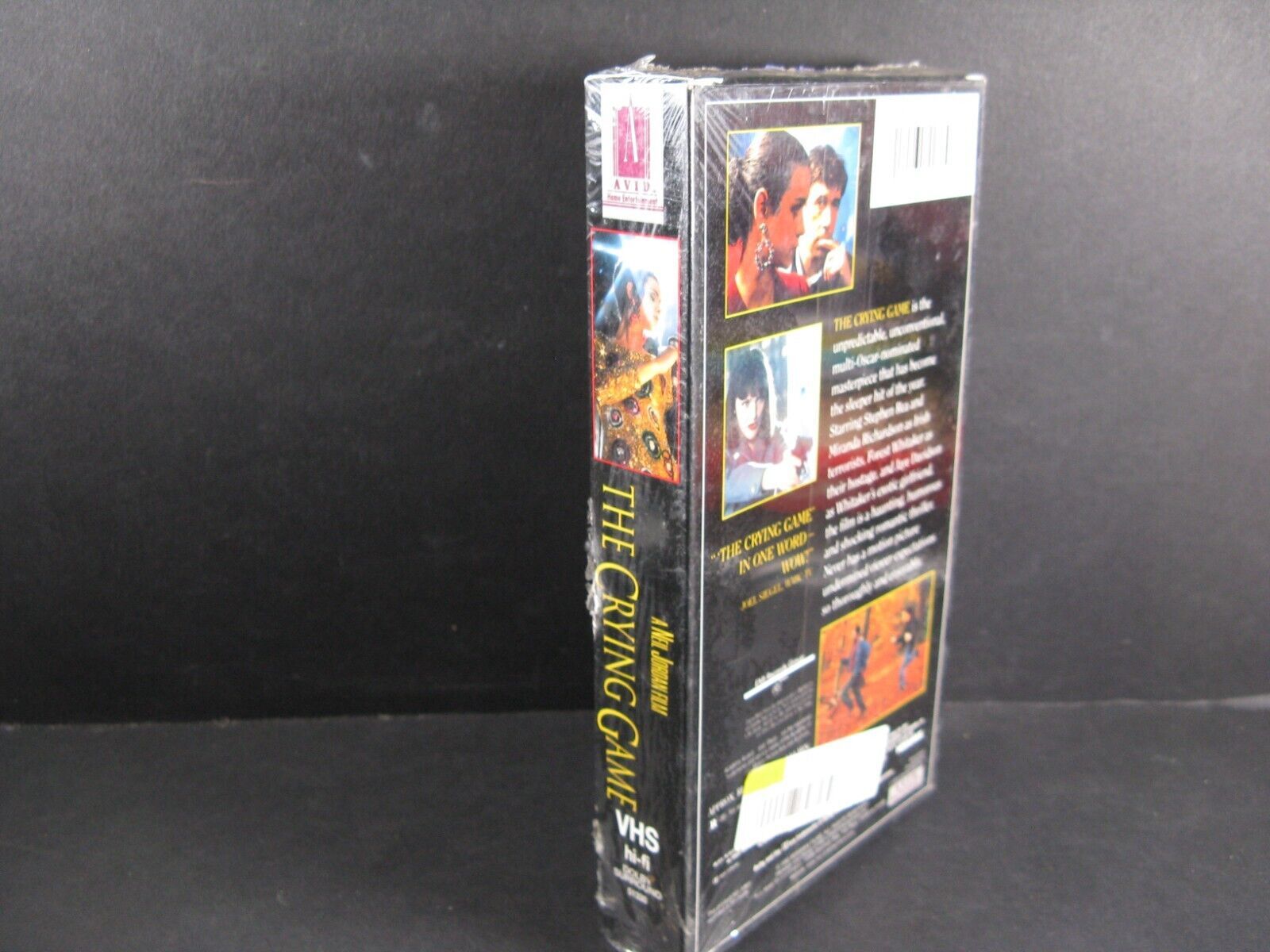 The Crying Game VHS Stephen Rea, Miranda Richardson, Forest Whitaker ...