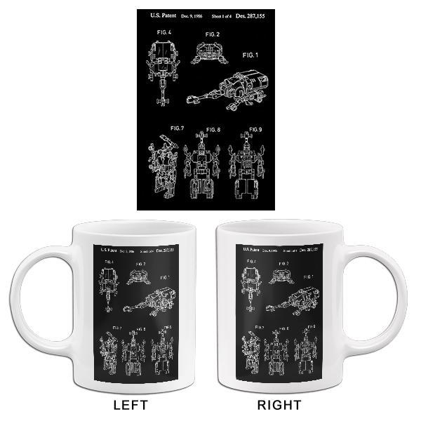 1986 - Bombshell - Insecticons - Transformers Robot - Patent Art Mug ...