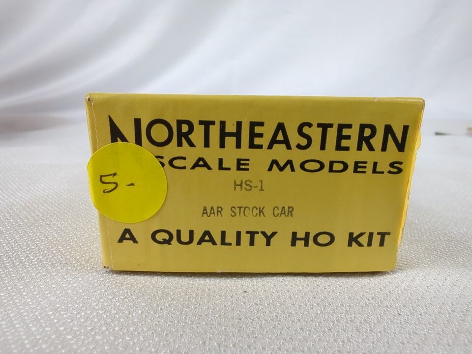 Northeastern Scale Models HS-1 AAR Stock Car Unassembled - Freight Cars