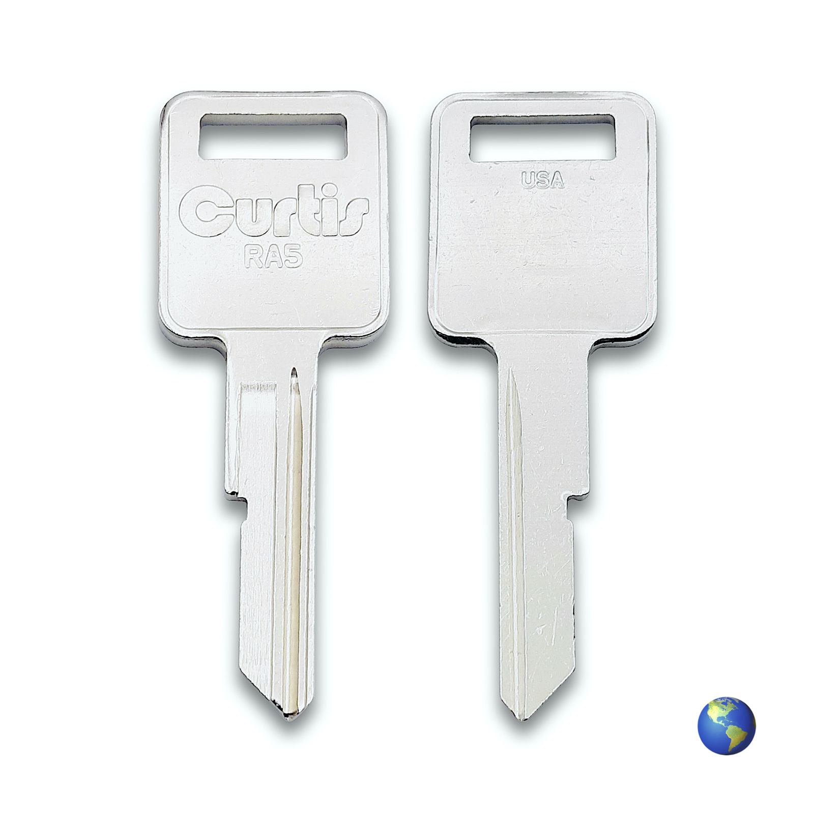 RA5 Key Blanks for Various 1985-1989 Models by AMC (3 Keys) - Keys ...