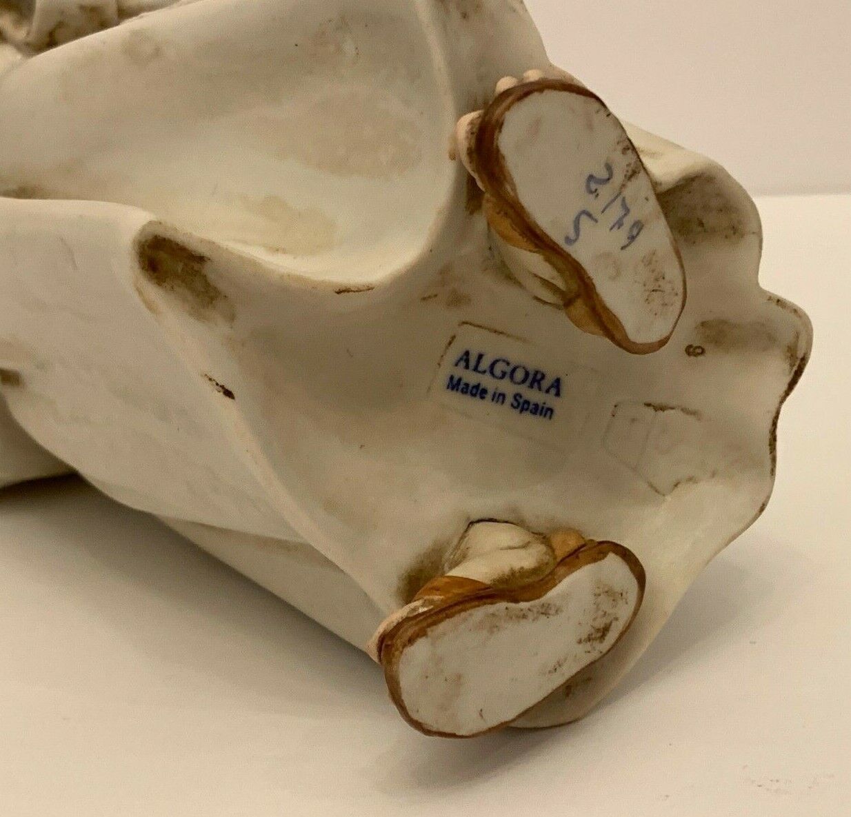 Algora Porcelain Religious Monk Slicing a and 50 similar items