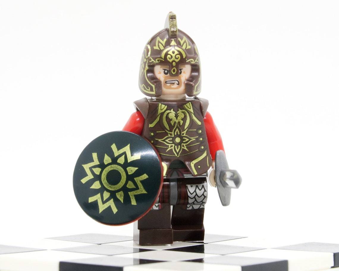 Lord of the Rings King of Rohan Theoden Minifigures Weapons Accessories ...