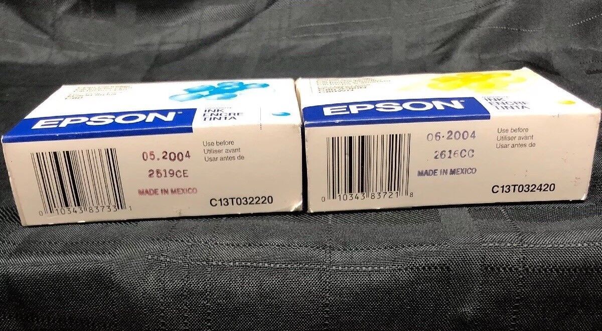 Epson Stylus Ink C80 Set 2 Cyan and Yellow and 32 similar items