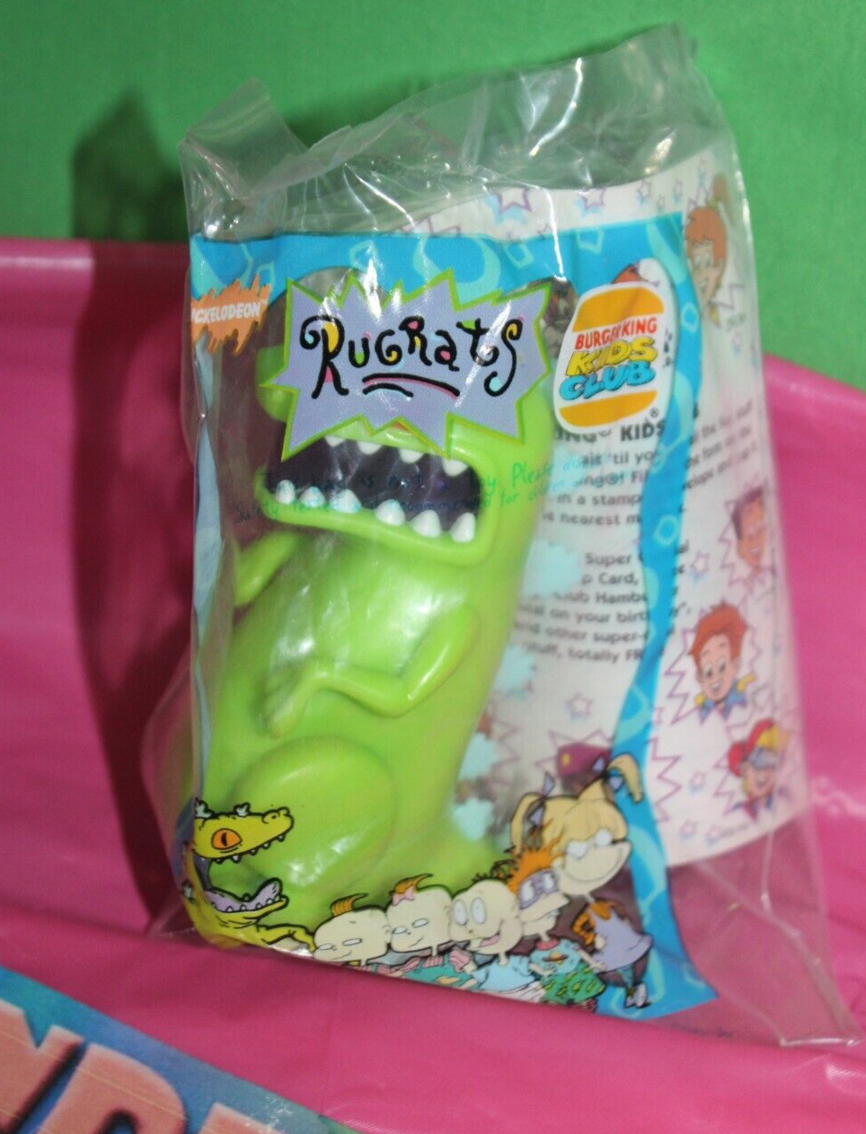Burger King Kids Meal Rugrats Movie Rev Up Reptar Nickelodeon Toy In ...