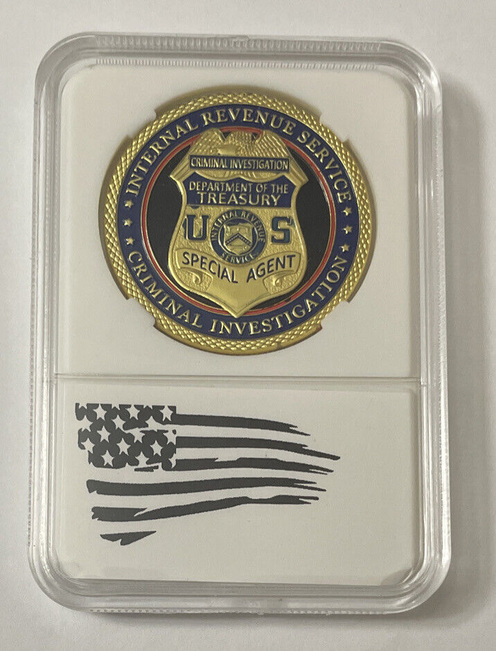 IRS Special Agent Challenge Coin - Current Militaria (2001-Now)