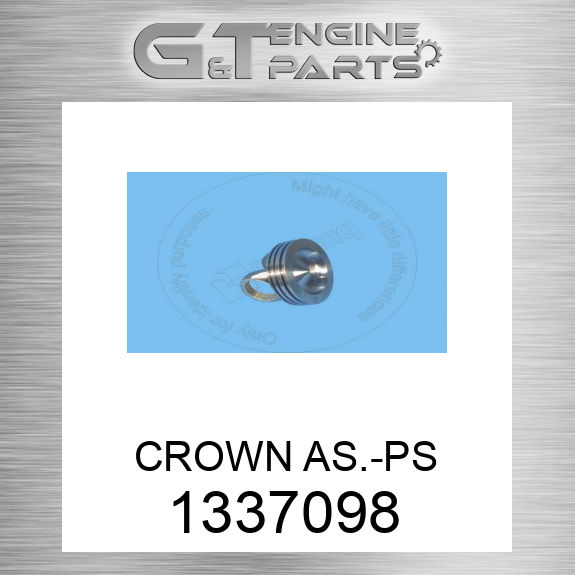 1337098 CROWN AS.-PS (1337098LK,0R8778) fits CATERPILLAR (NEW ...