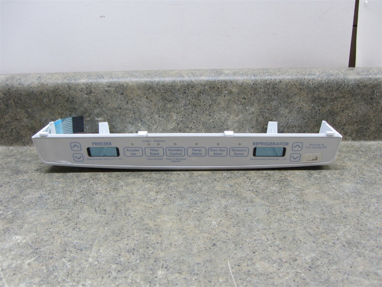 KENMORE REFRIGERATOR DISPLAY HOUSING NO BOARD PART # W11416469 ...