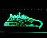 Seattle Seahawks Go Hawks Illuminated Led Neon Sign, Lights Décor Art ...