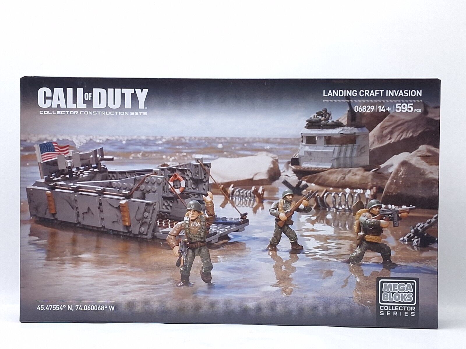 Mega Bloks Construx Call of Duty Landing Craft Invasion 06829 NEW ...