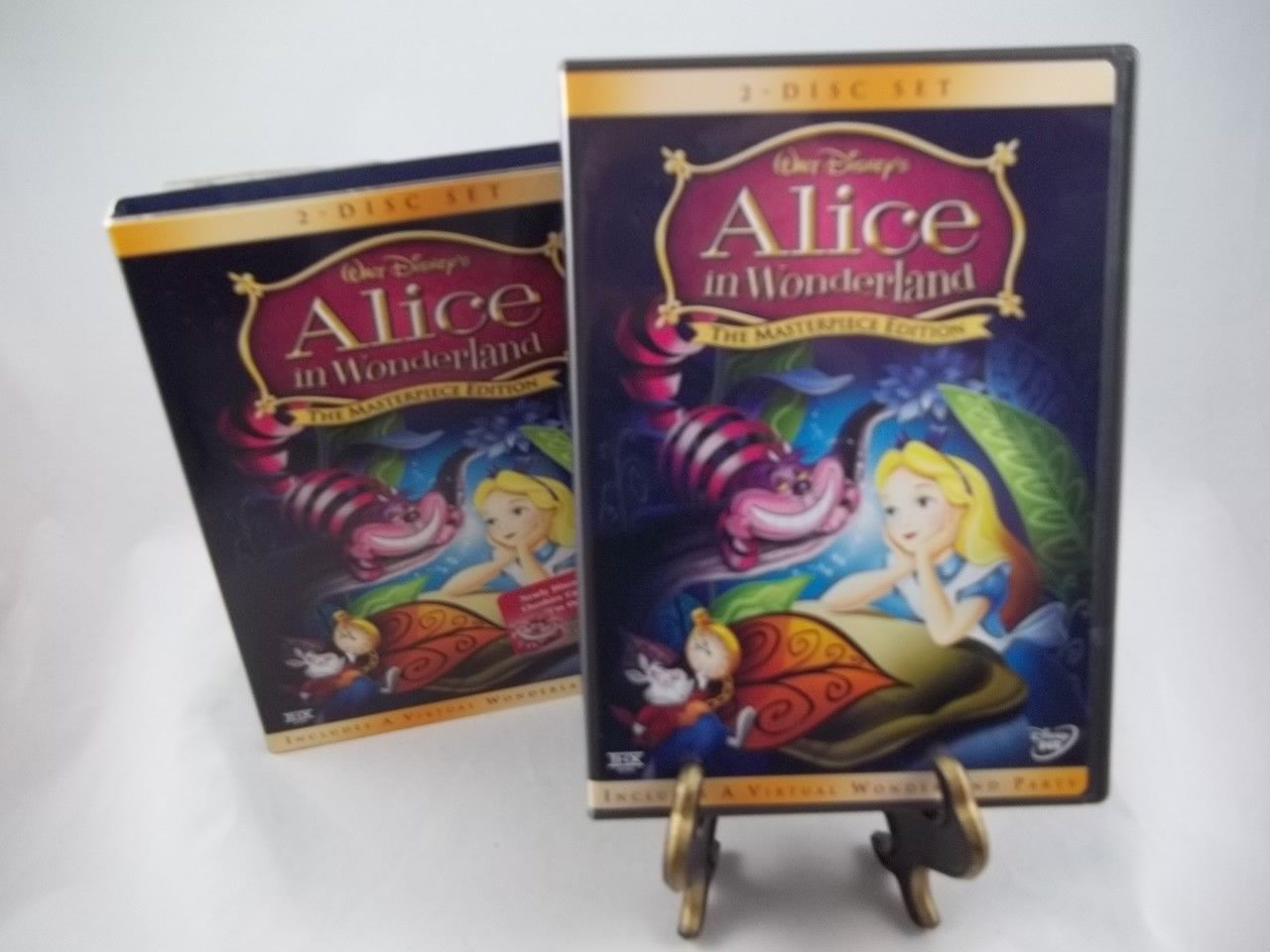 Alice in Wonderland (DVD, 2004, 2-Disc Set, The Masterpiece Edition ...