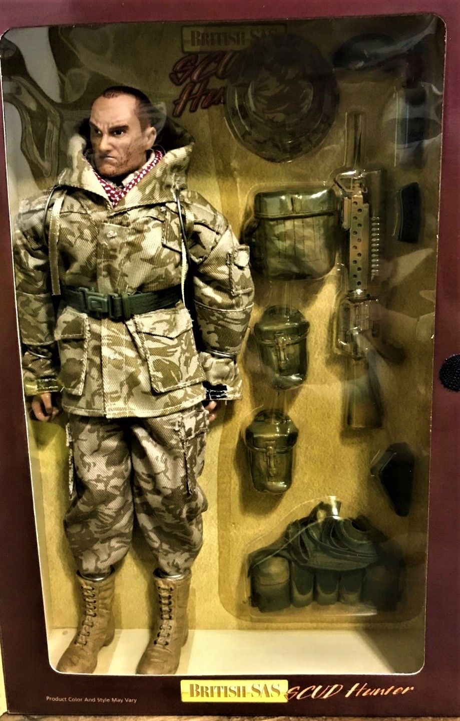 British SAS Scud Hunte - The Ultimate Soldier - Action Figures