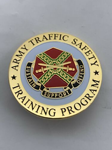 US Army Traffic Safety Training Program Challenge Coin - Challenge Coins