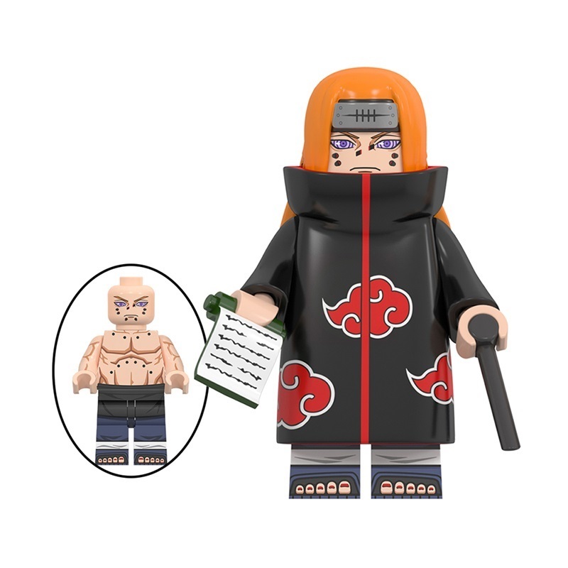 8pcs Naruto Series The Six Paths of Pain and Danzo Hanzo Mifune ...