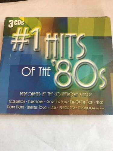 #1 Hits of the 80's [Madacy] by The Countdown Singers (CD, Sep-2005, 3 ...