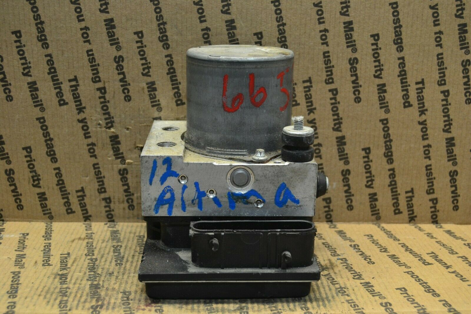 10-12 Nissan Altima ABS Pump Control OEM 47660ZX65A Module 334-12b4 ...