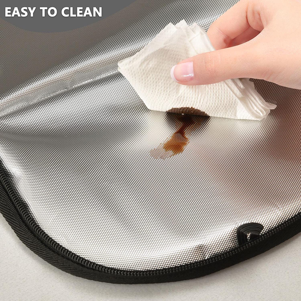 Pink Glitter Car Trash Can with Lid Van Sparkling Particles Garbage ...