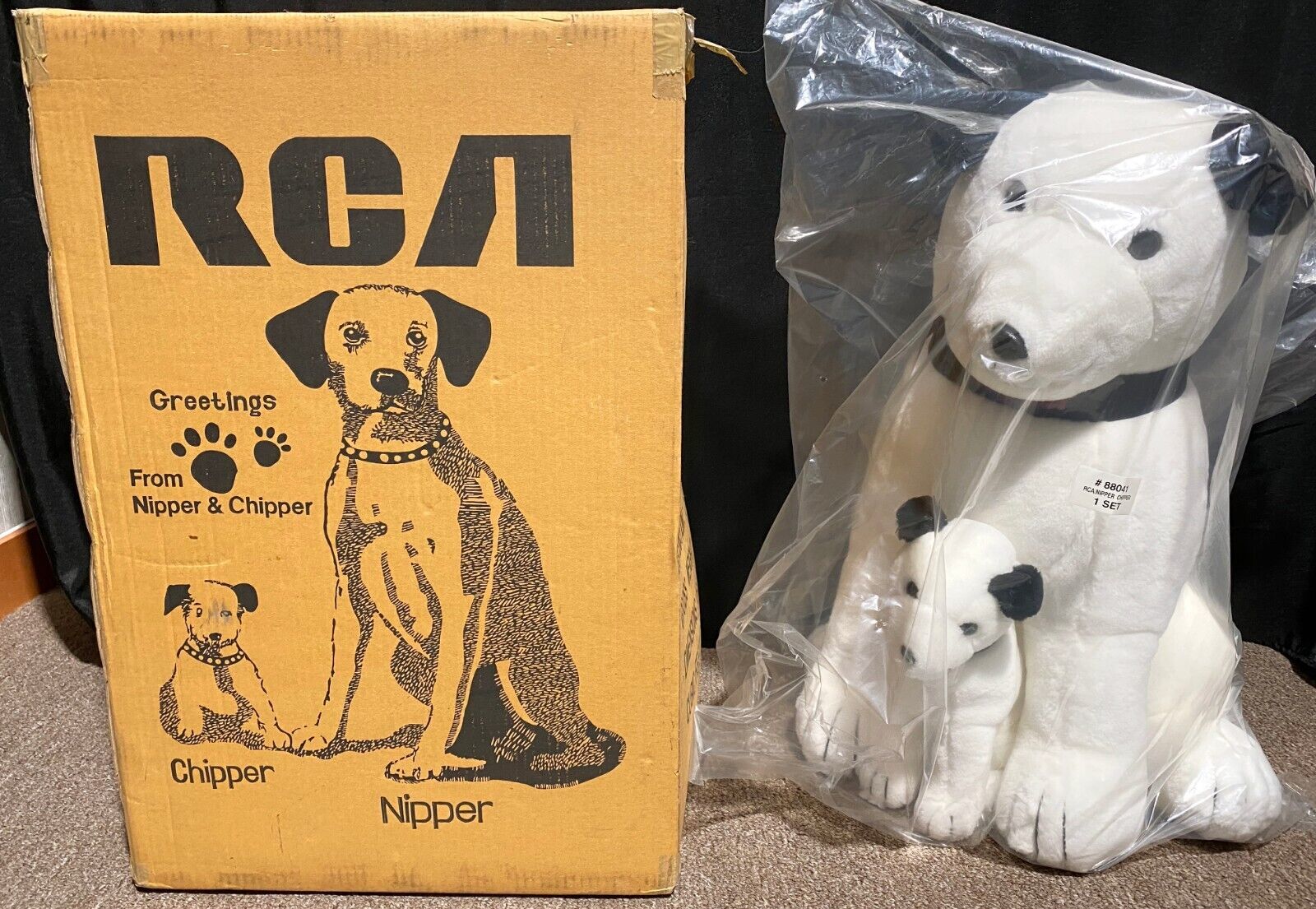 1993 Dakin RCA Victor Nipper Chipper and 50 similar items