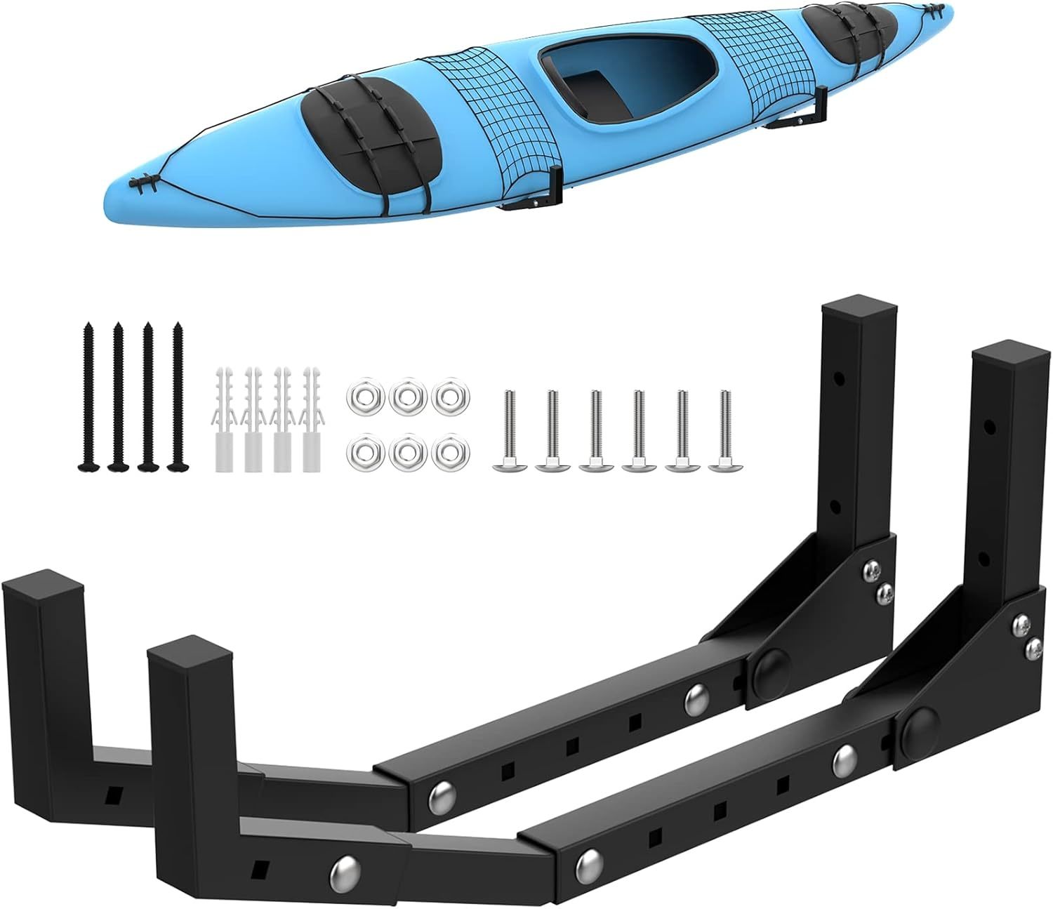 Walmann Wall Mount Kayak Storage Rack - Kayaks