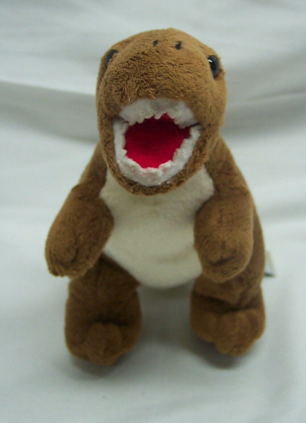Prextex BROWN SOFT TYRANNOSAURUS REX T-REX DINOSAUR 6" Plush STUFFED ...
