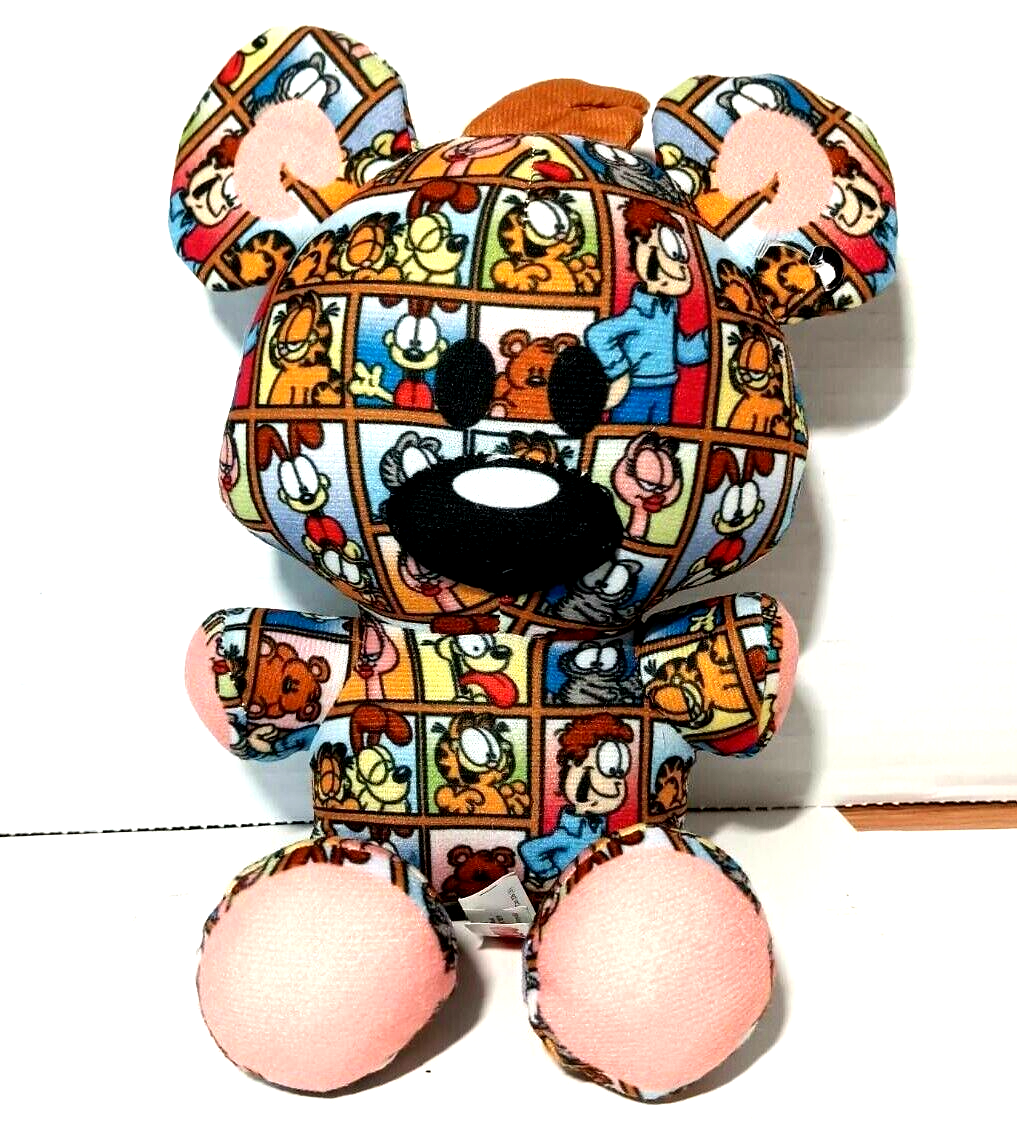 Garfield Teddy Bear Pooky Comic Print 8" Plush Toy Factory 2022 Cartoon ...