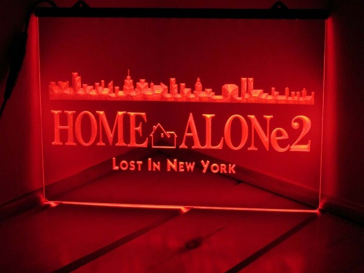 Home Alone Lost in New York Home Decor Craft Display Glowing - Other ...