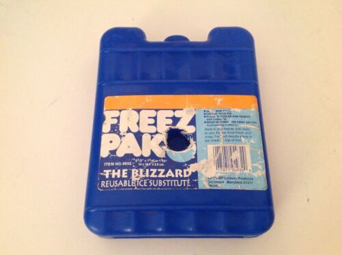 Lifoam The Blizzard Freez Pak Reusable Ice Hard Pack Polypropylene 7" x ...
