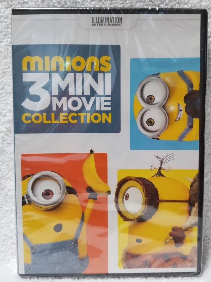 MINIONS: 3 MINI MOVIE COLLECTION Illumination (DVD, 2016 Widescreen ...
