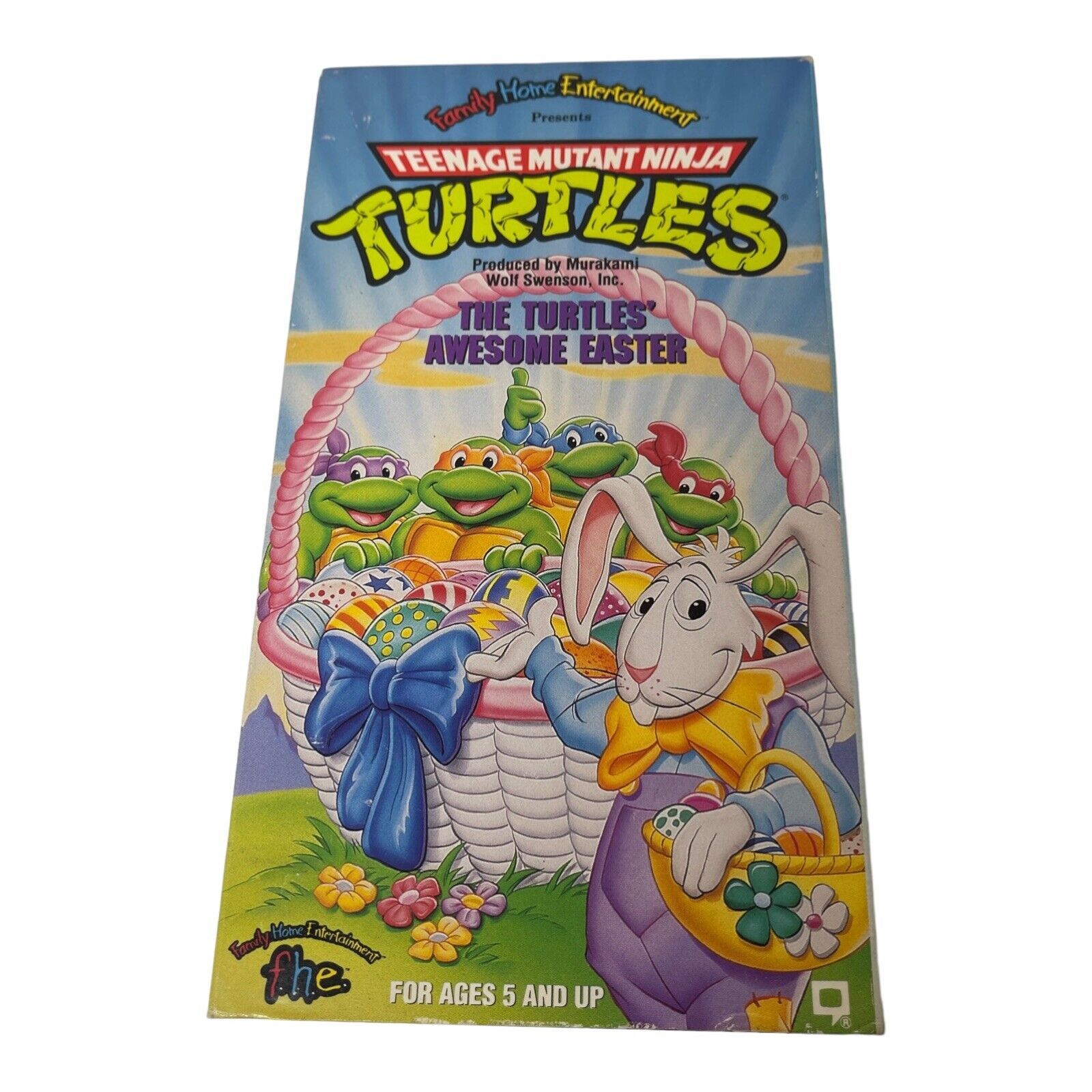 Teenage Mutant Ninja Turtles The Turtles Awesome Easter VHS VINTAGE ...