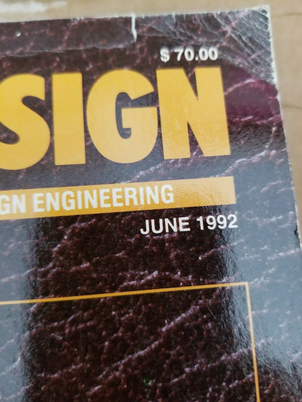 Machine Design Magazine June, 1992 Basics of Design Engineering CAD/CAM ...