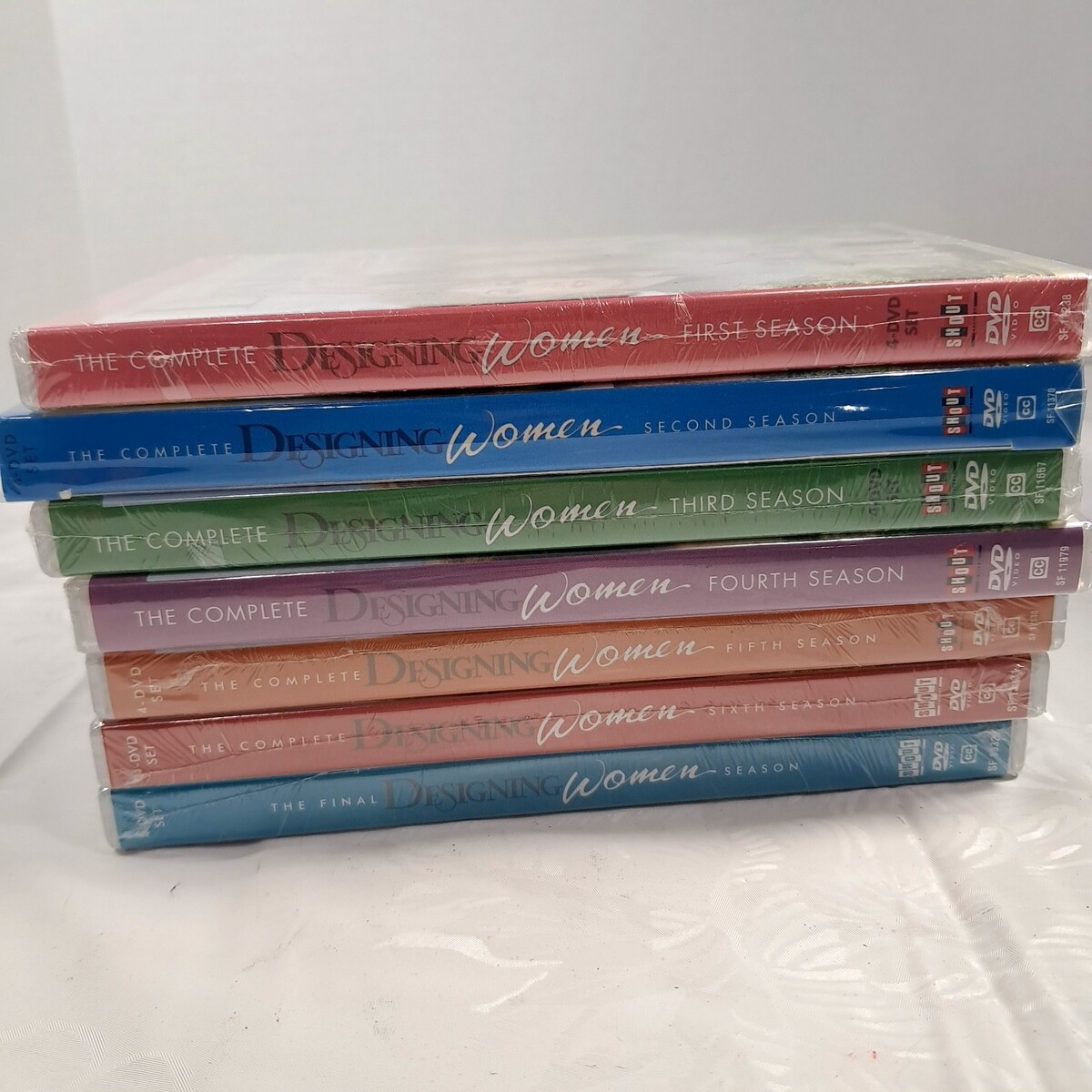 NEW DESIGNING WOMEN COMPLETE SERIES DVD SEASONS 1 2 3 4 5 6 7 final tv ...
